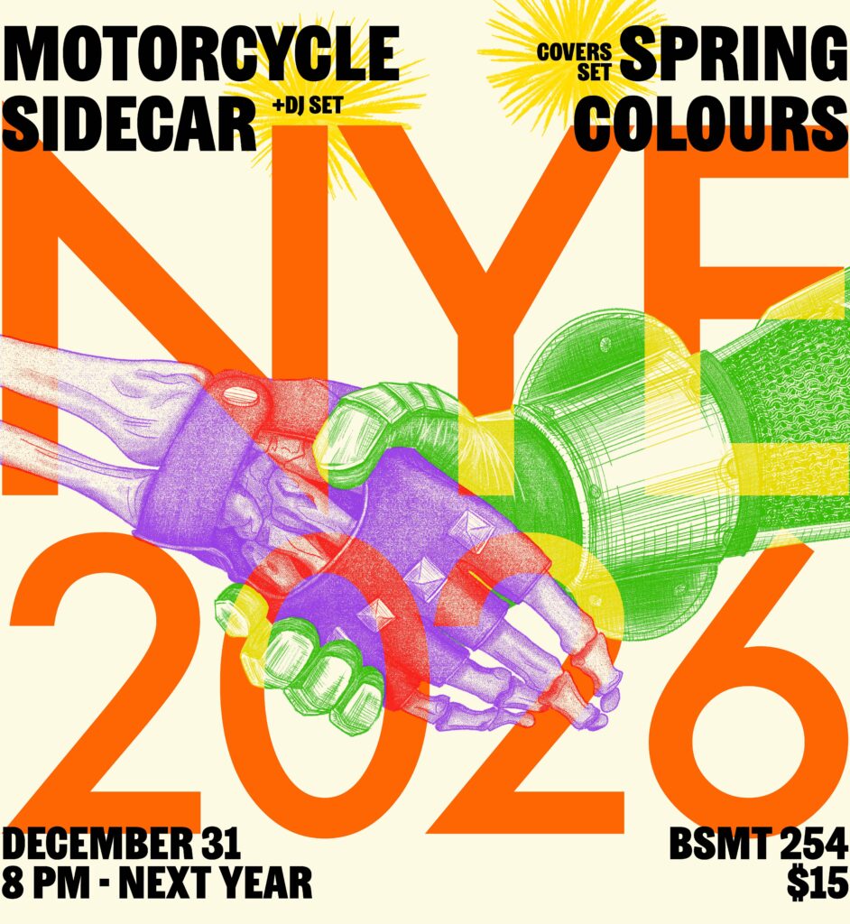 Motorcycle Sidecar & Spring Colours – NYE Party ft. Lot D and Coconut ...
